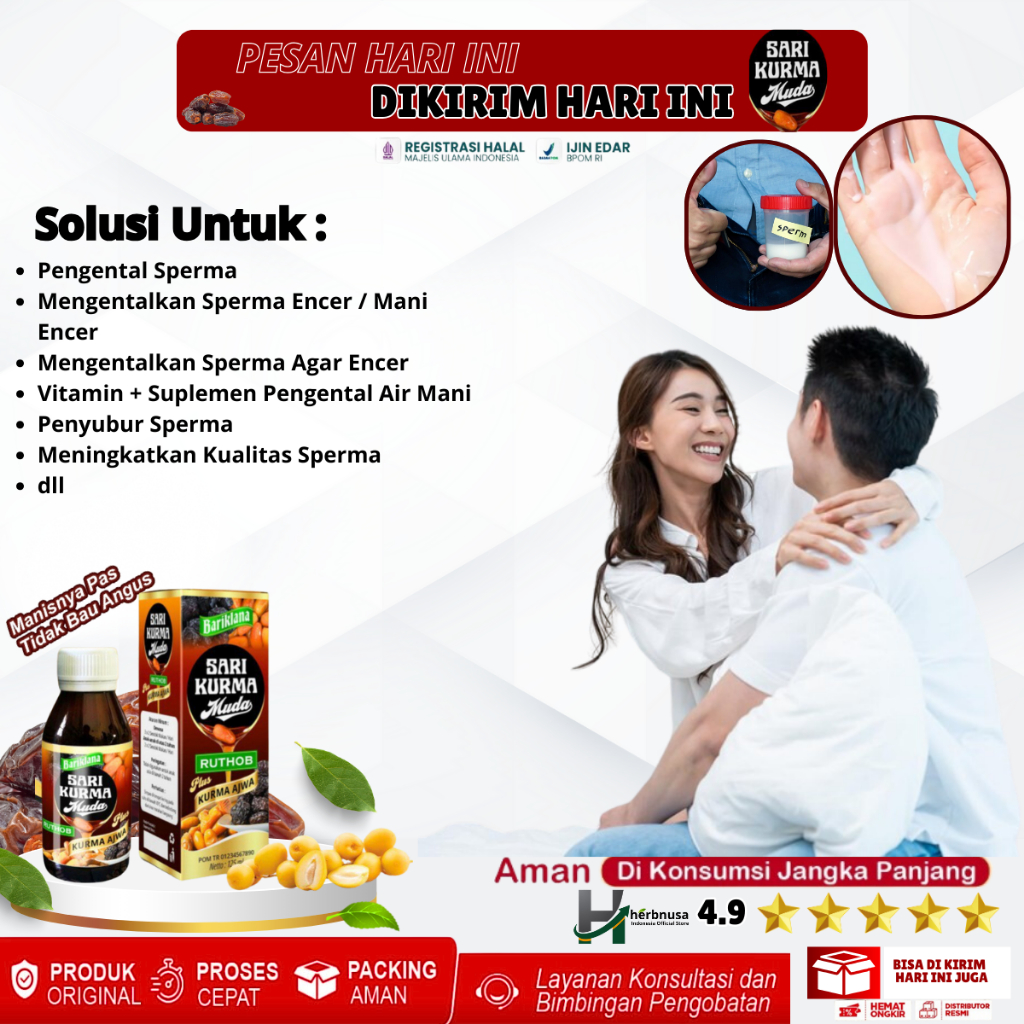 Jual Obat Pengental Sperma, Obat Untuk Mengentalkan Sperma Encer / Mani ...