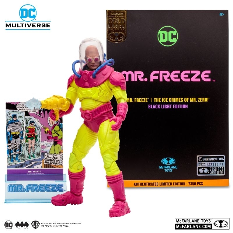 Jual DC MCFARLANE MR FREEZE THE ICE CRIMES BLACK LIGHT EDITION GOLD LABEL 2024 EXCLUSIVE LIMITED ...