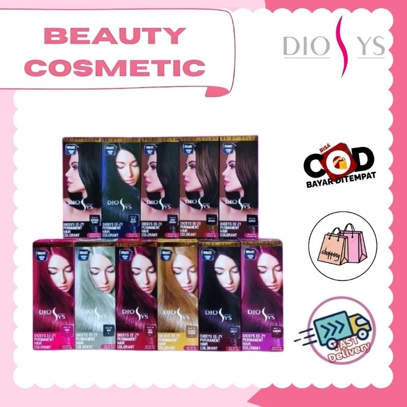 Jual DiosYs Pewarna Rambut Permanen dan Penetral (Bleaching) 100ml ...