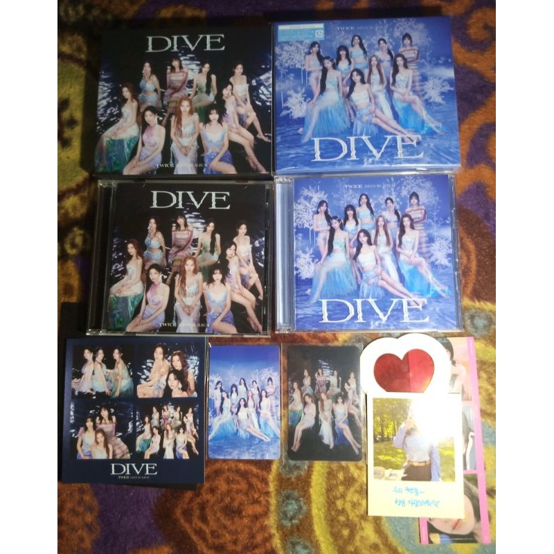 Jual Twice Dive Edisi A B Limited Edition | Shopee Indonesia