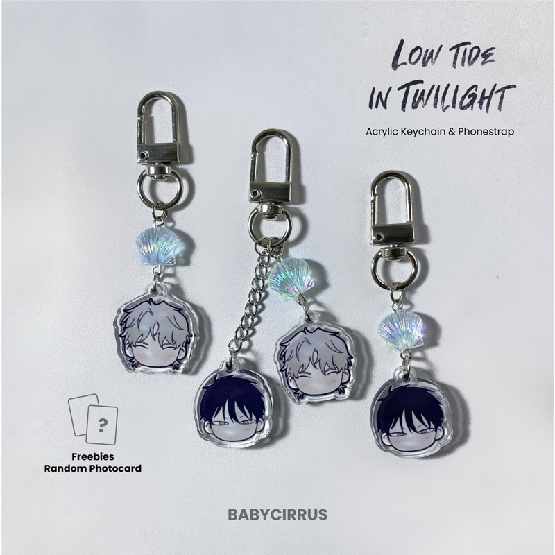 Jual Acrylic Phonestrap & Keychain Manhwa Low Tide in Twilight | Taejoo ...