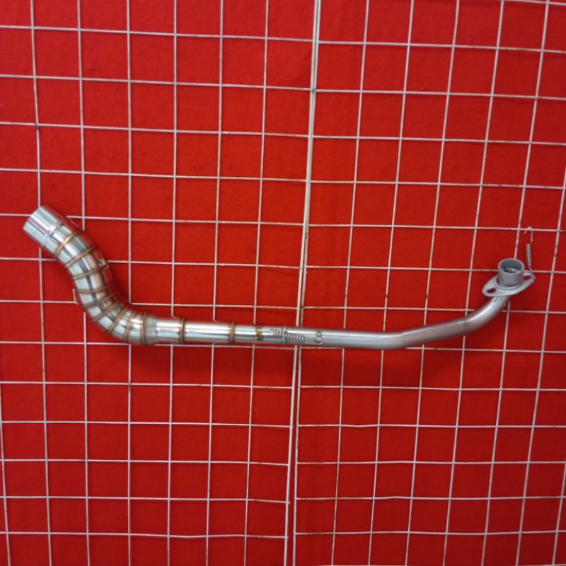 Jual open pipe big elbow wave 100 125 110 xrm 100 125 110 Rs125 fury ...