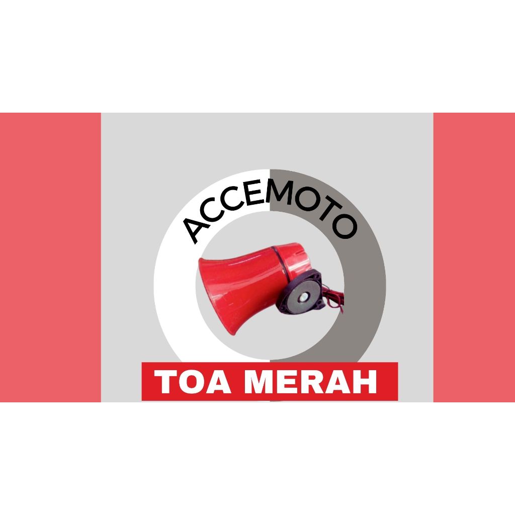 Jual TOA Horn Speaker Merah 25Watt Plus Magnet di Bawah-nya | Shopee ...