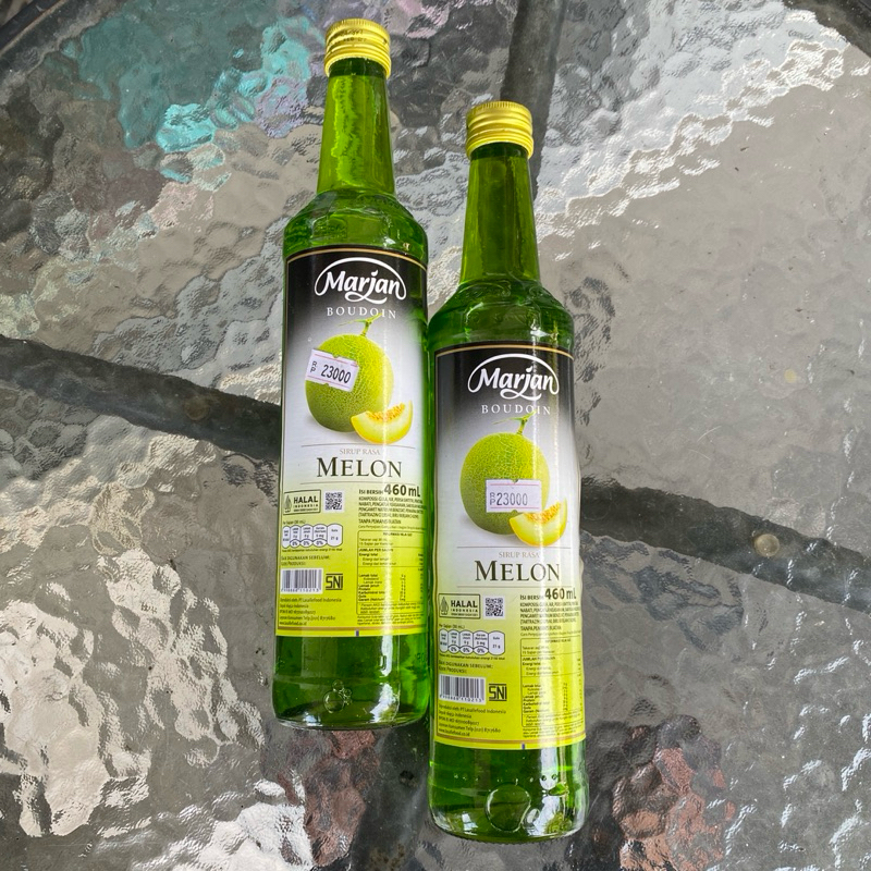 Jual Sirup Marjan Rasa Melon Kemasan 450 ml Asli & berkualitas | Shopee ...