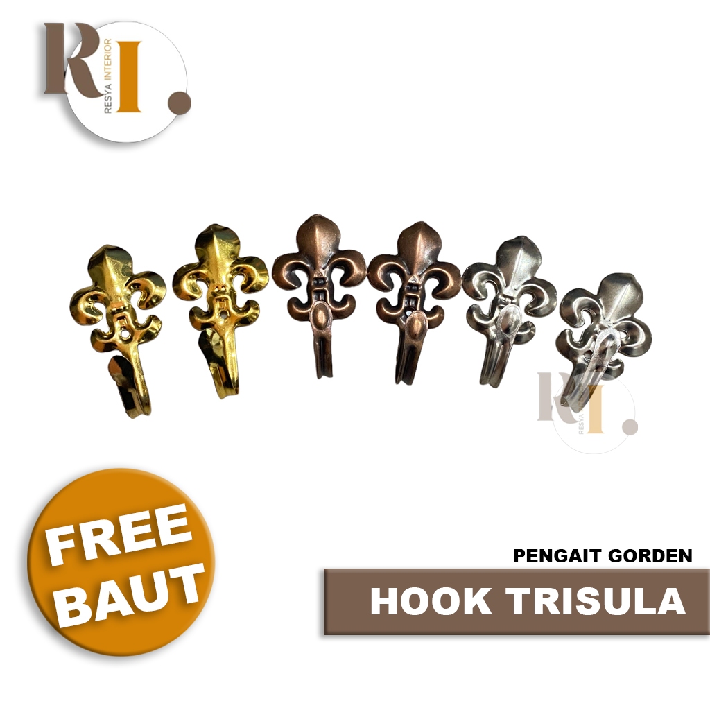 Jual [FREE BAUT] HOOK TRISULA { HARGA PER 1 PCS } | Shopee Indonesia
