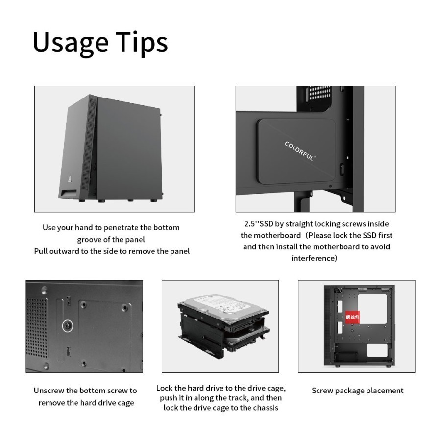 Jual Casing PC Segotep Primed D M-ATX Minimalist and Clean Office non ...