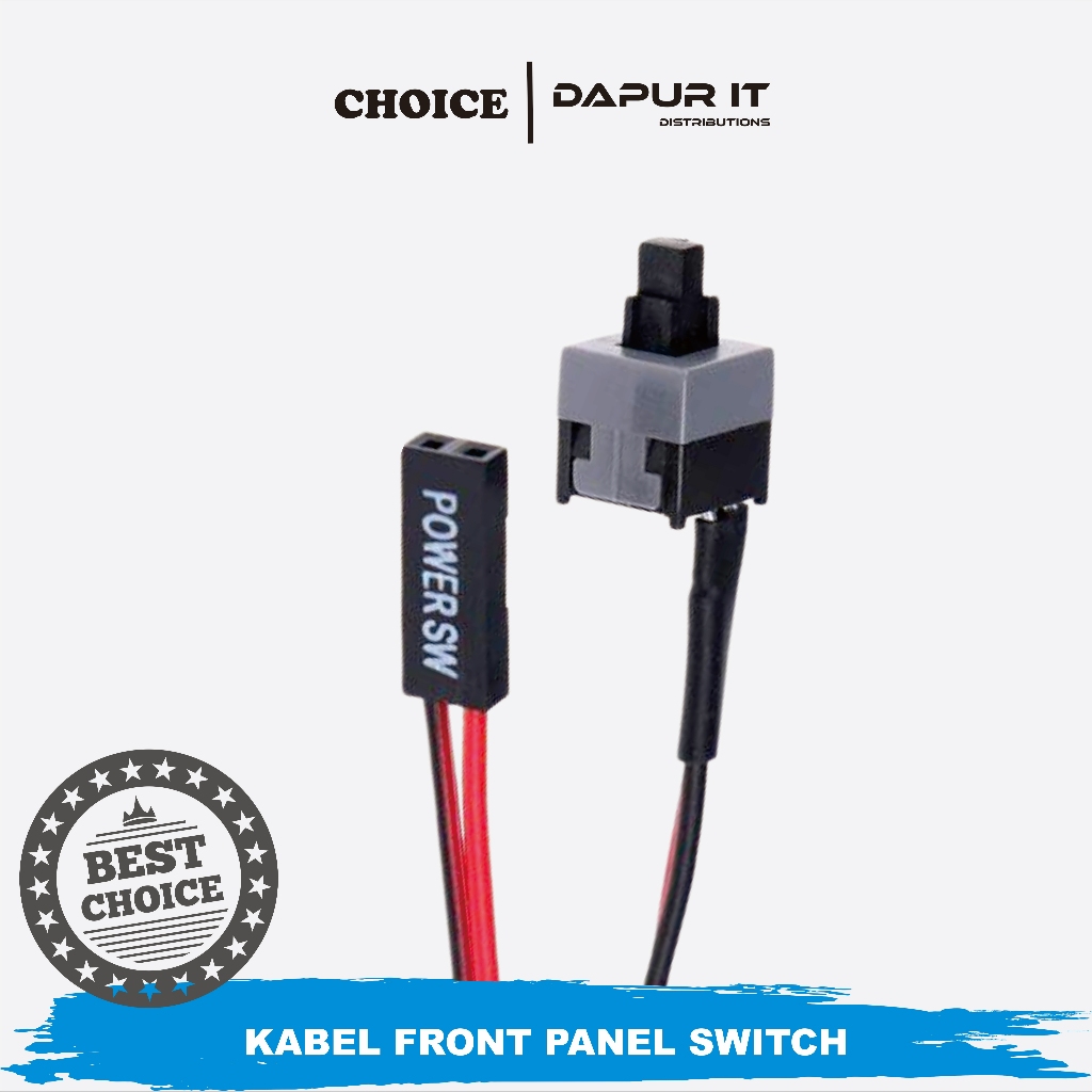 Jual Kabel Front Panel Switch Tombol Power Reset Button PC CPU Komputer ...