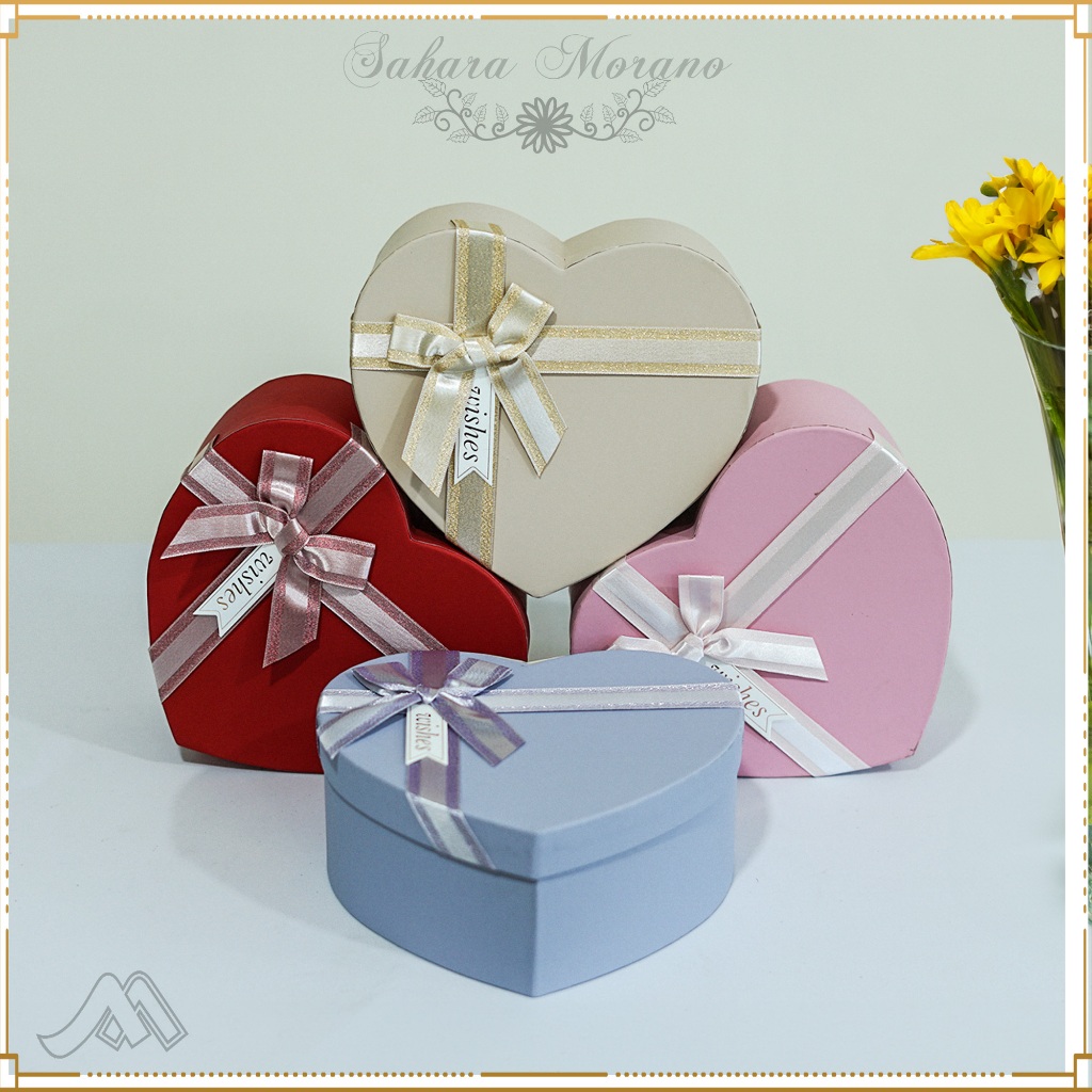 Jual Gift Box Love / Kotak Kado Valentine / Box Hampers / Kotak Kado ...