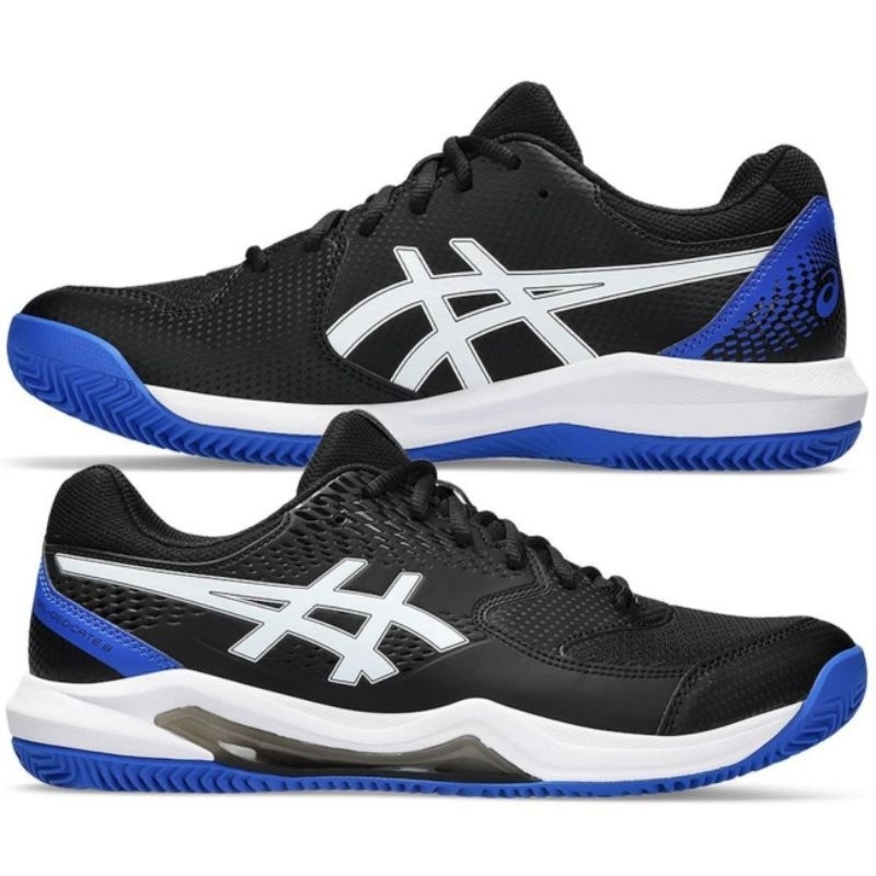 Jual sepatu tenis pria lapangan original sepatu tennis asics dedicate ...