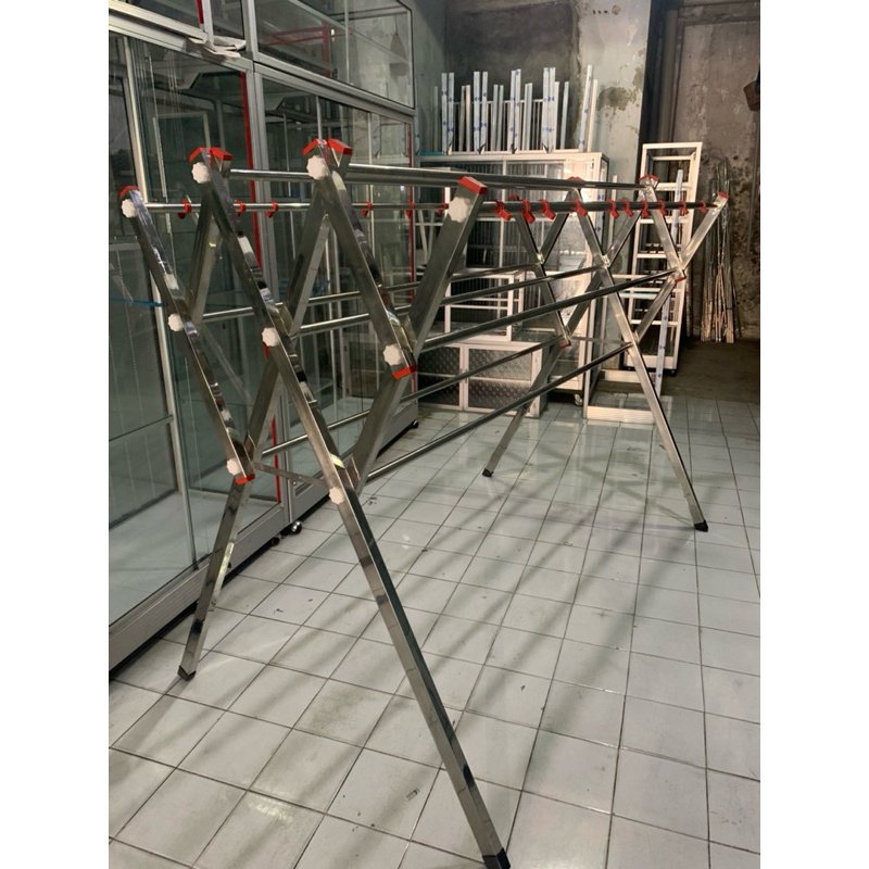 Jual Jemuran baju stainless steel Jemuran Pakaian jemuran hanger ...