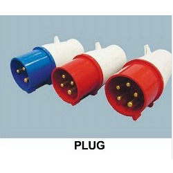 Jual Plug dan Socket Industrial 3Pin x 16Ampere IP44 220V Pioline/CEE ...