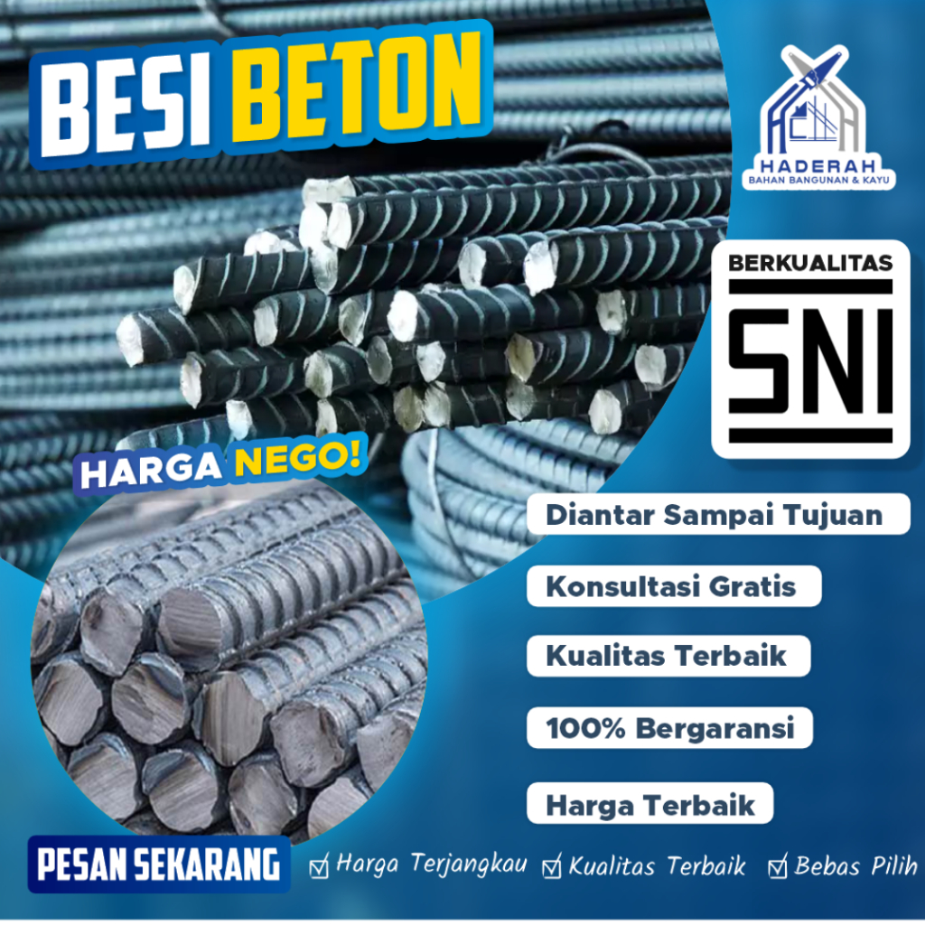 Jual Besi Beton SNI | Besi Berkualitas | Shopee Indonesia