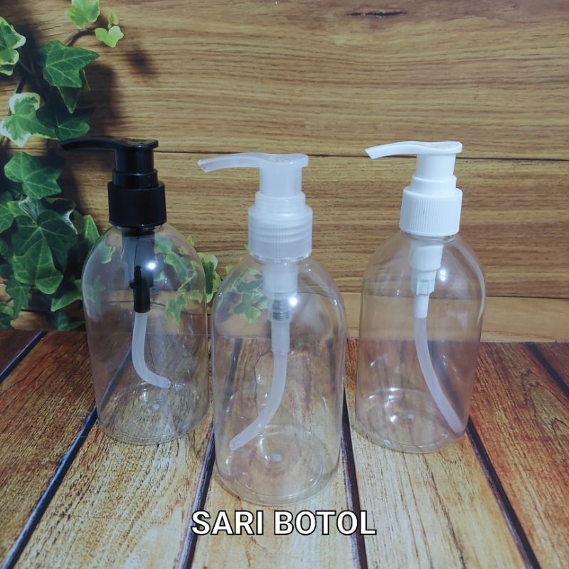 Jual BOTOL PUMP 250ML OVAL BENING TEBAL/BOTOL PLASTIK 250ML LOTION PUMP/BOTOL ISI ULANG SABUN ...