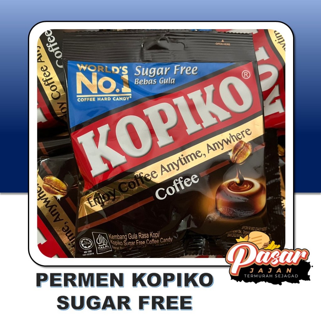 Jual Permen Kopiko Sugar Free Zak Isi 25 butir x 3gr | Shopee Indonesia