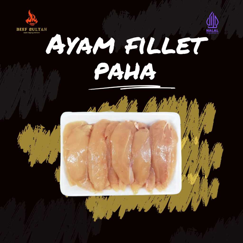 Jual Ayam Fillet Paha Frozen 500gr | Daging Ayam Segar Tanpa Tulang ...
