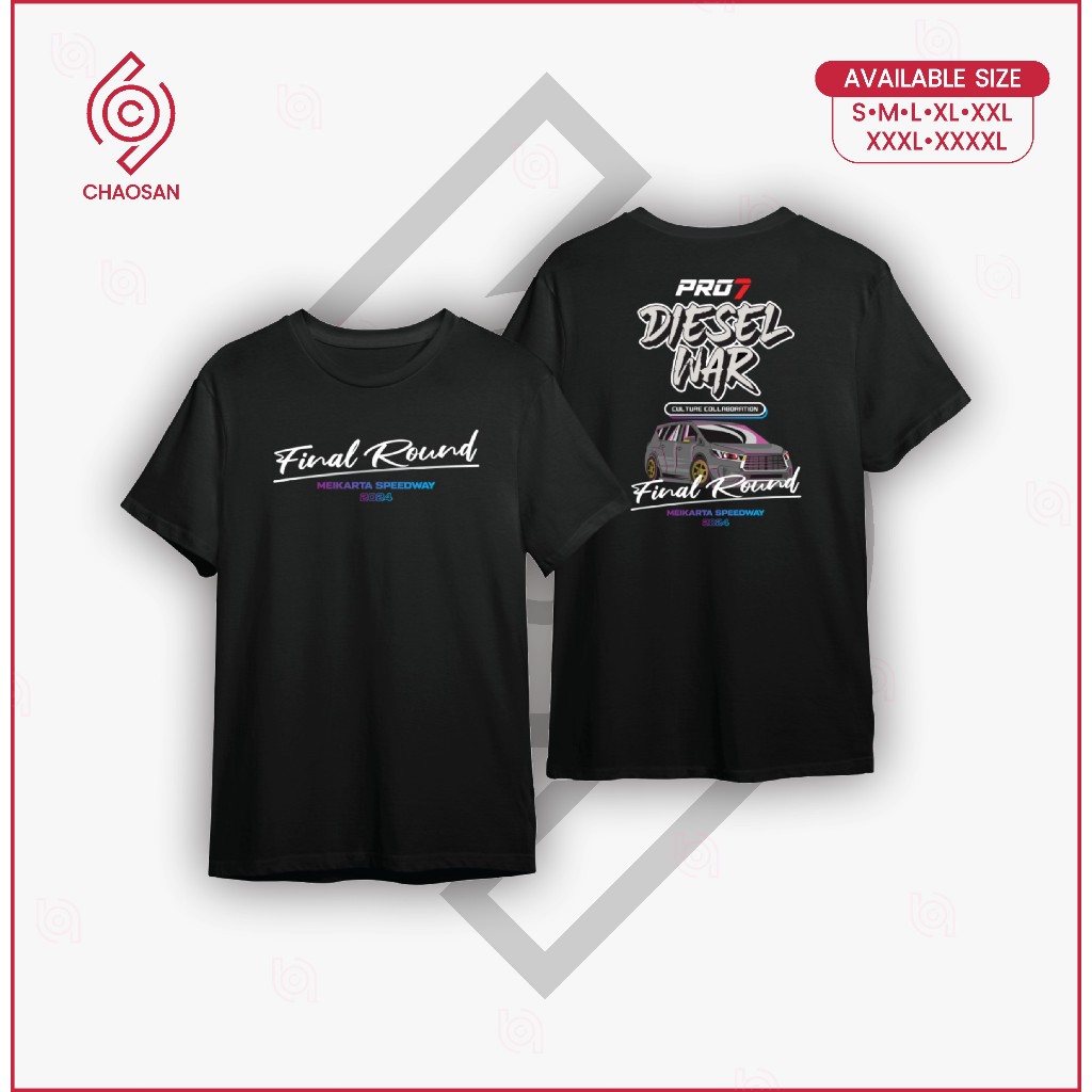Jual T-shirt Baju Kaos Pro7 Diesel War Final Round 2024 Meikarta ...