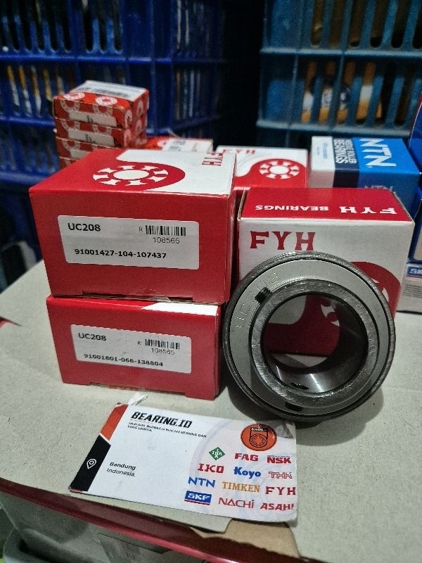Jual Bearing Insert UC 208 AS 40 MM FYH JAPAN ORIGINAL | Shopee Indonesia