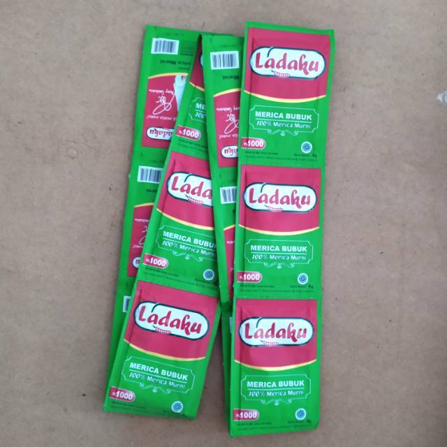 Jual MERICA BUBUK LADAKU (1 renteng isi 12 pcs) | Shopee Indonesia