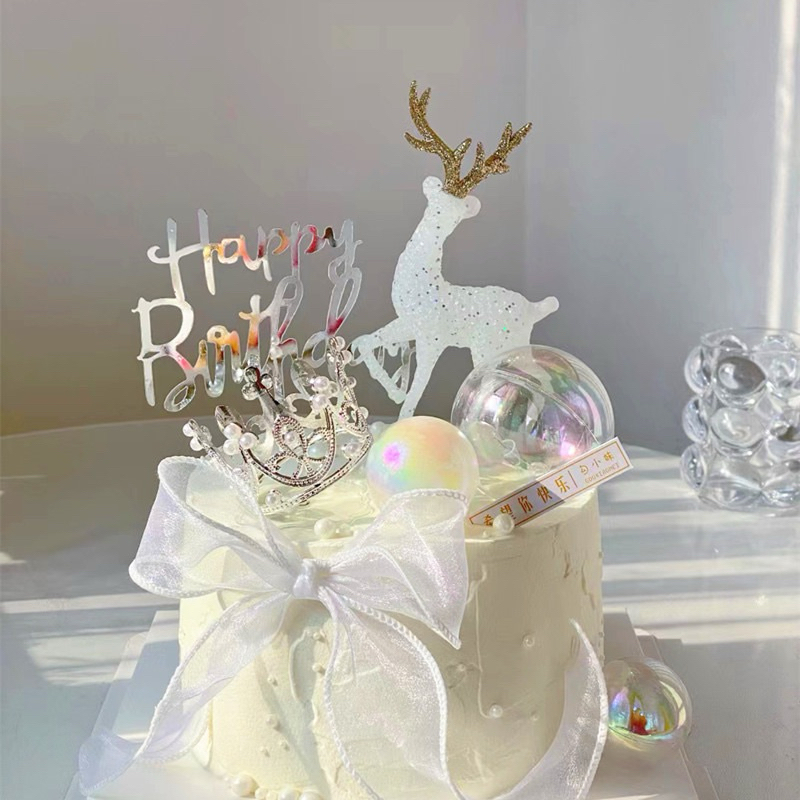 Jual Cake Topper Rusa Natal Raindeer | Shopee Indonesia