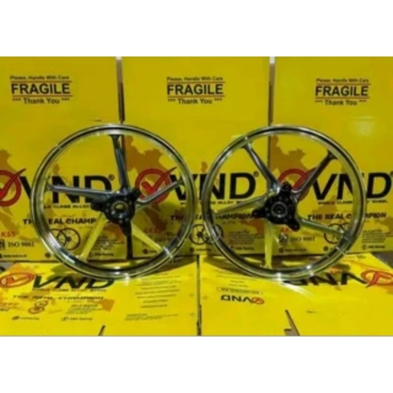 Jual VELG RACING ORIGINAL VND AK 55 RING 17 AEROX NMAX NEW 160x17 ...