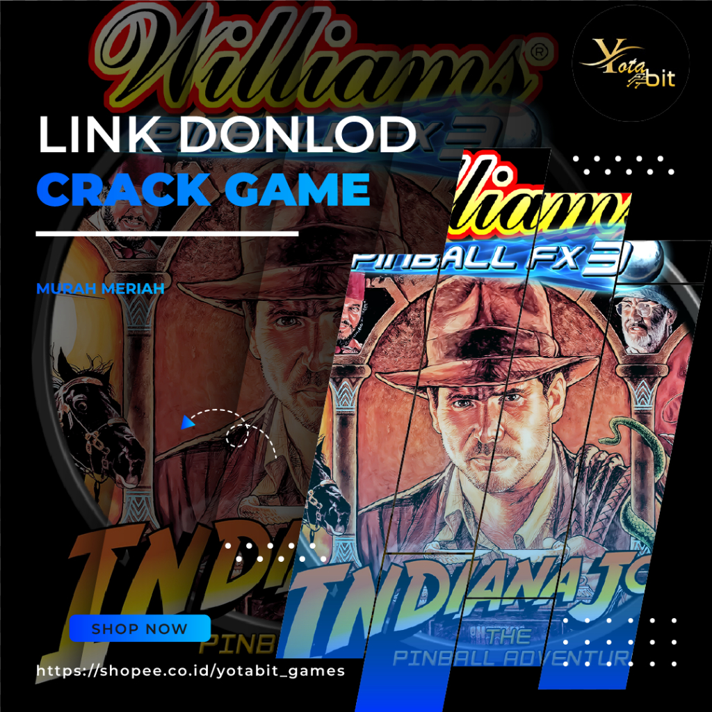 Jual Pinball FX3 Indiana Jones The Pinball Adventure OFFLINE PC LAPTOP ...