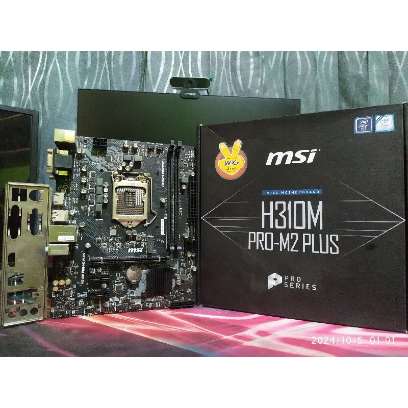 Jual MOTHERBOARD MSI H310M PRO M2 PLUS gen 8/9 | Shopee Indonesia