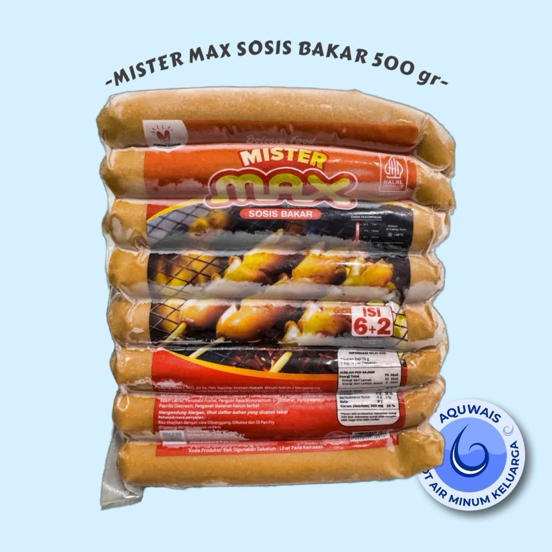 Jual MISTER MAX SOSIS BAKAR 500 gr MAKASSAR (Khusus pengiriman instan ...