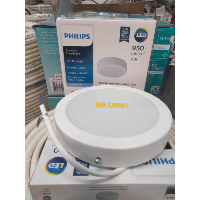 Jual Lampu Dwonlight LED Outbow DN027C 9Watt Philips | Shopee Indonesia