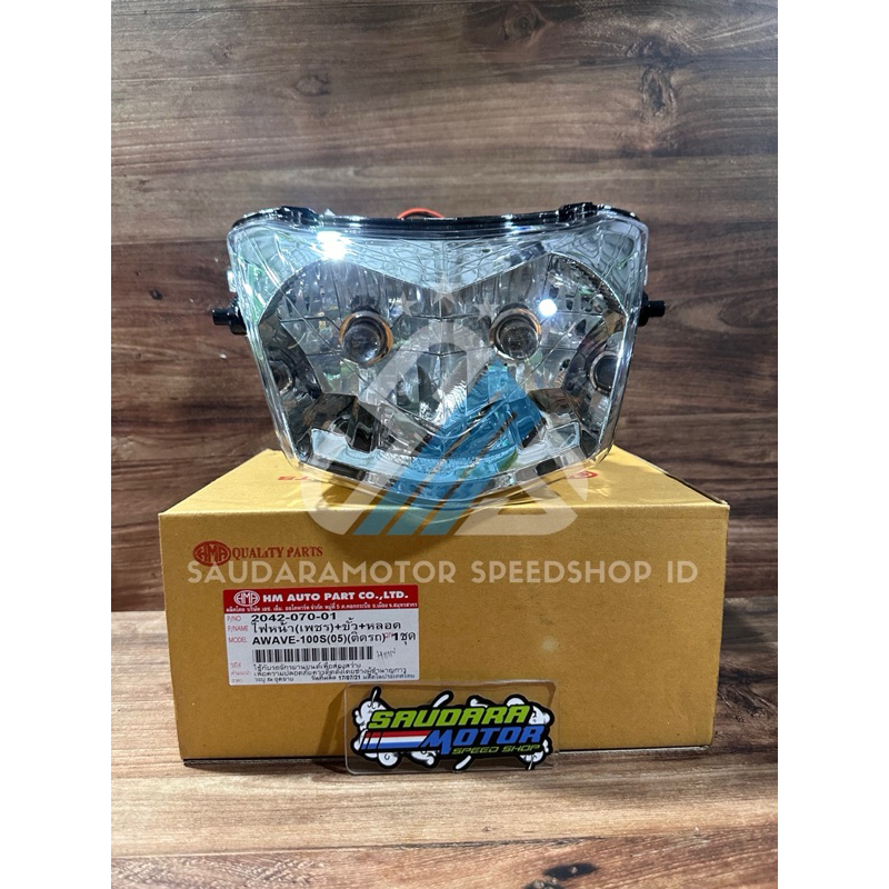 Jual HEADLAMP ASSY (REFLEKTOR LAMPU DEPAN) MATA DUA (MADU) PNP HONDA ...