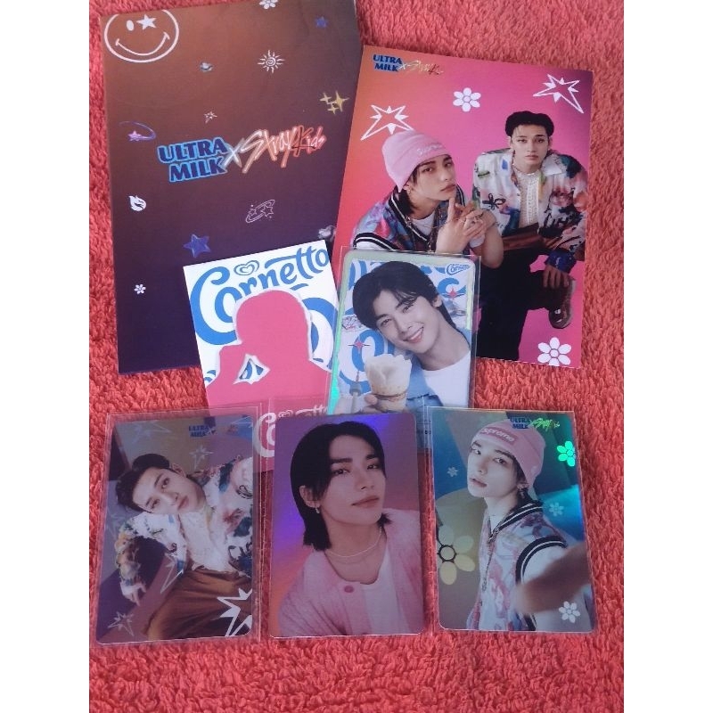 Jual Official photocard satu set Hyunjin, Bang chan, dan Cha eun woo ...