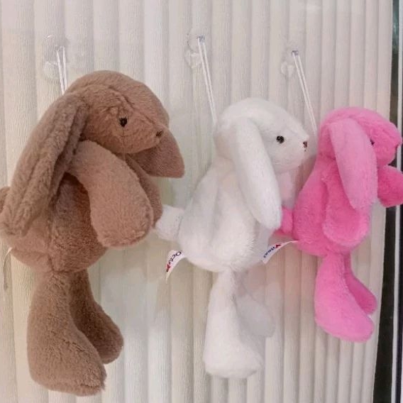 Jual Boneka Rabbit Bunny Soft Kelinci Tempelan Kaca Lucu | Shopee Indonesia
