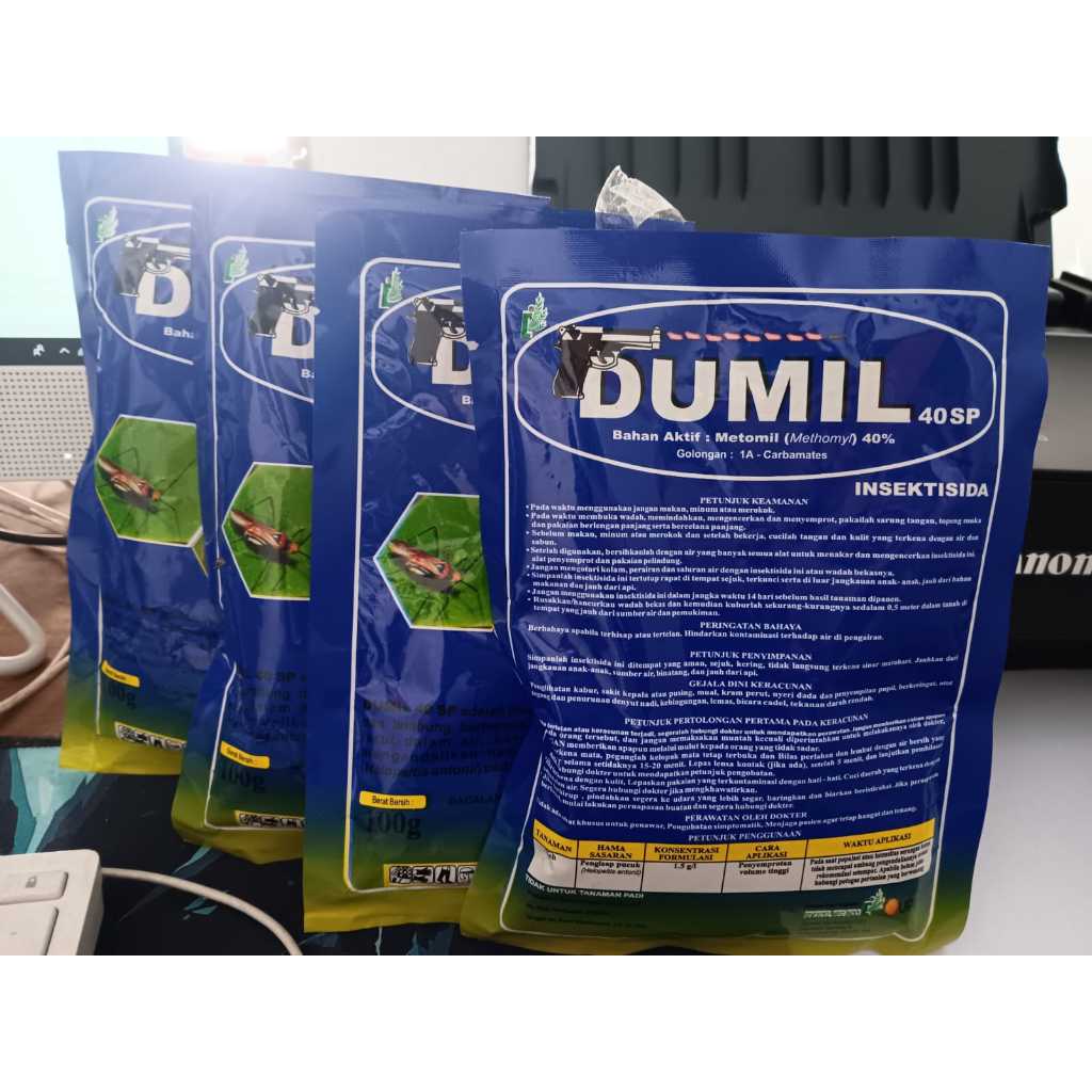 Jual PENGENDALI HAMA PENTING TANAMAN INSEKTISIDA DUMIL 100 GRAM ...