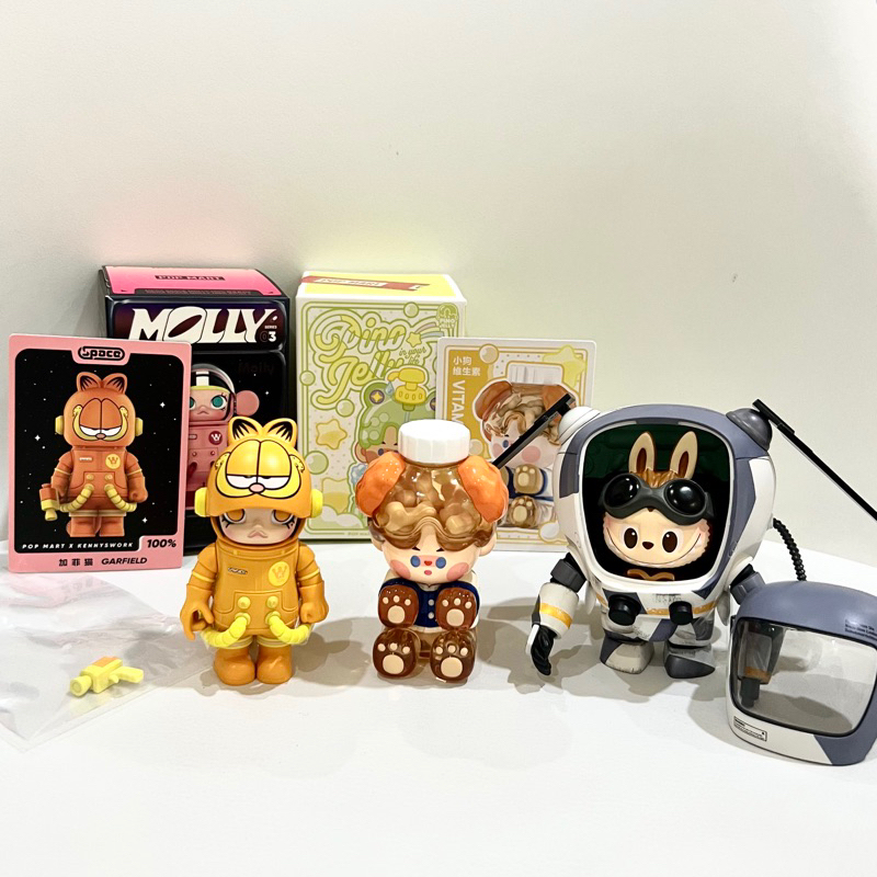 Jual pop mart mega space molly garfield 100% series 3 v3 Labubu The ...