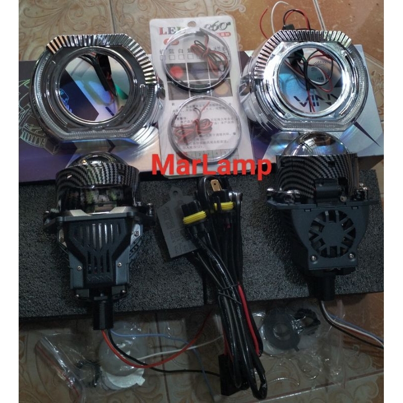 Jual Paket Kumplit BiLED Vinyx VR3 Mobil & Motor | Shopee Indonesia