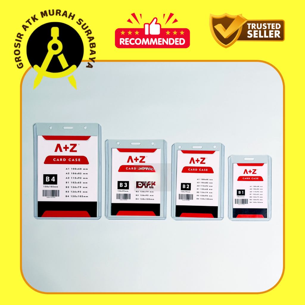 Jual ID Card Kantung ID Card Ukuran B Type Vertical Potrait Berdiri | Shopee Indonesia