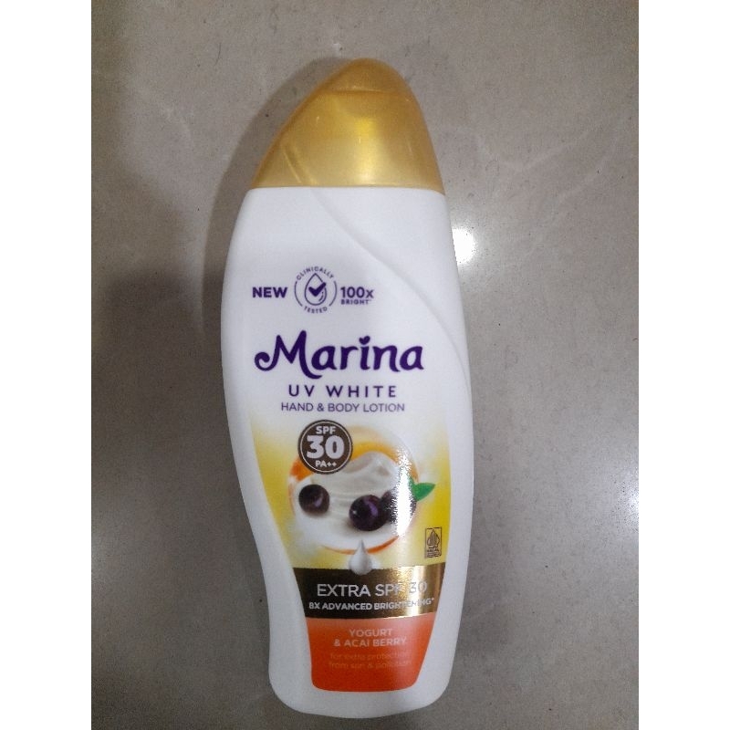 Jual Marina handbody Extra spf 30 185ml | Shopee Indonesia