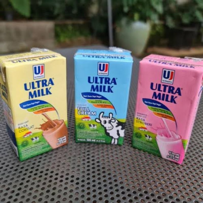 Jual Susu Ultra Milk UHT 125ml 20pcs (1/2dus) | Shopee Indonesia