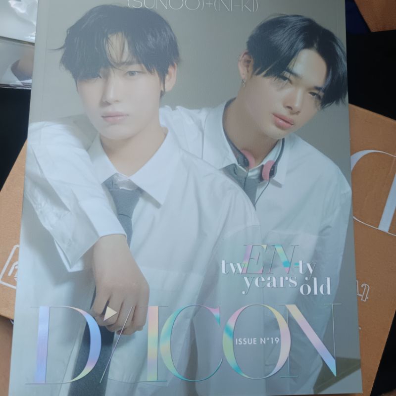 Jual ENHYPEN Dicon Volume N19 twENty years old Sunki Ver | Shopee Indonesia