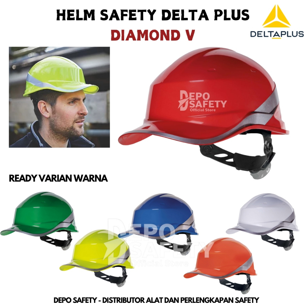 Jual Helm Safety - Helm delta plus - Helm Safety Venitex Delta Plus 100 ...