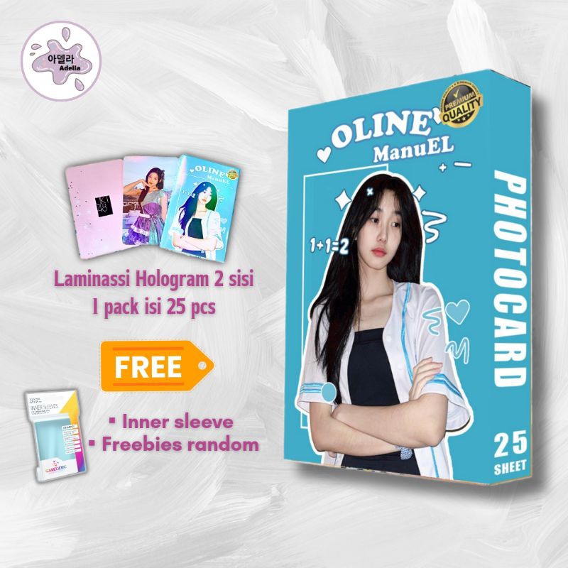 Jual Photocard Jkt48 Oline Hologram - 2 sisi -1Pack isi 25Pcs | Shopee Indonesia