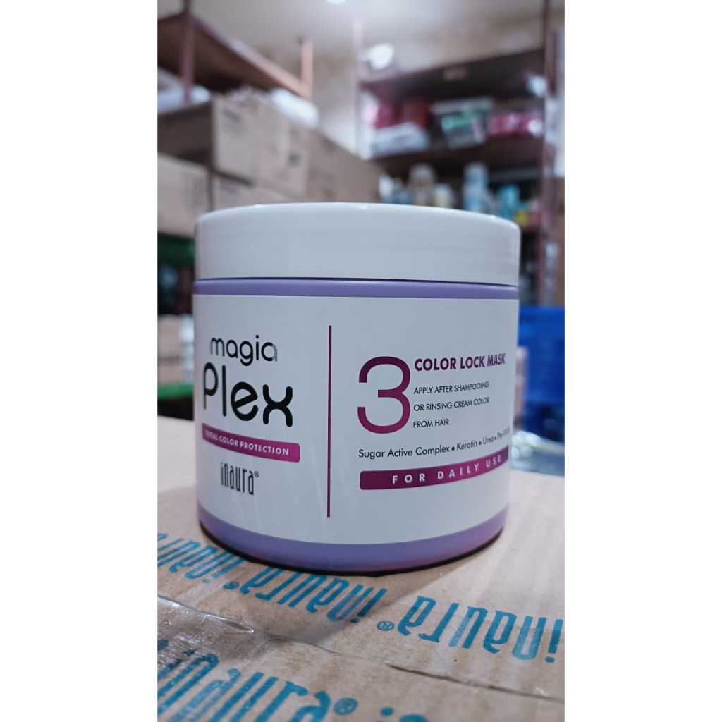 Jual INAURA MAGIC PLEX Color Lock Mask 500ml | Shopee Indonesia