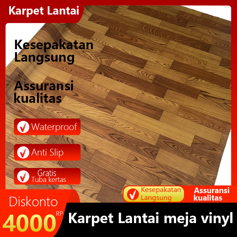 Jual Karpet Lantai meja vinyl plastik lebar 100cm x Panjang 100cm ...