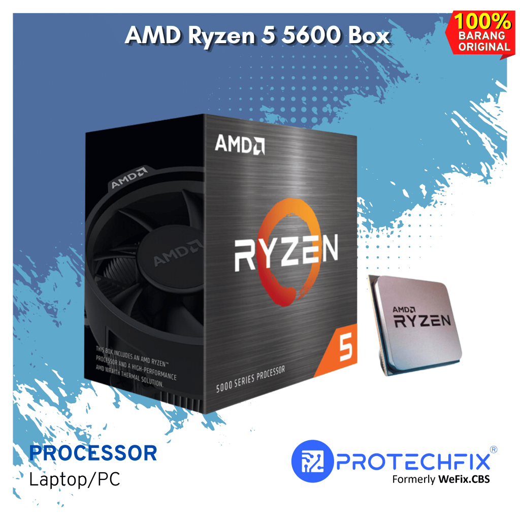 Jual Proccessor AMD Ryzen 5 5600 Box | Shopee Indonesia