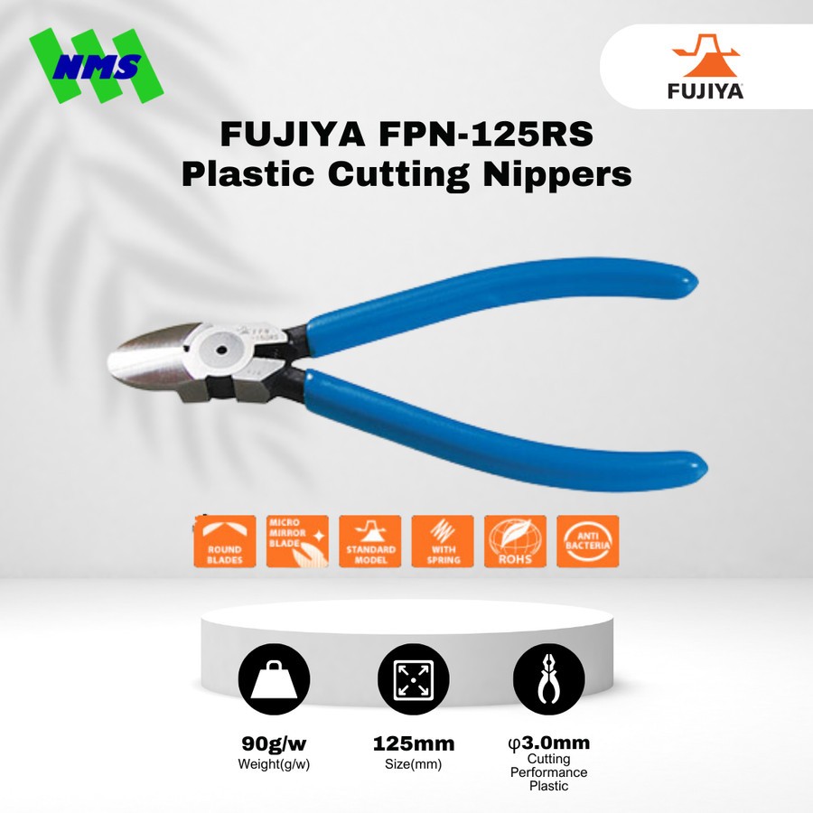 Jual Tang Potong Plastik Fujiya FPN-125RS Hard Plastic Cutting Nippers ...