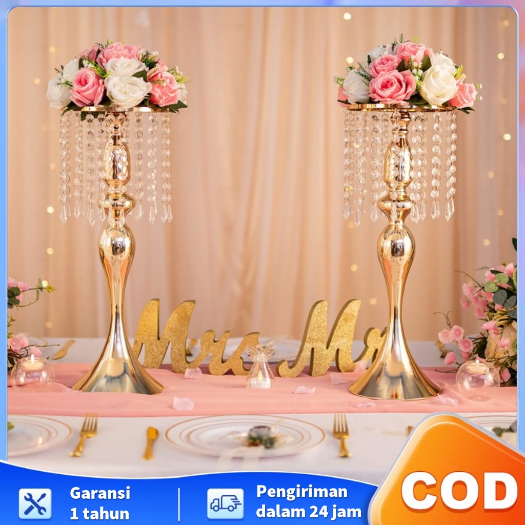 Jual Mermaid Crystal Flower Holder Vas Bunga Hiasan Dekorasi Ruang Tamu ...