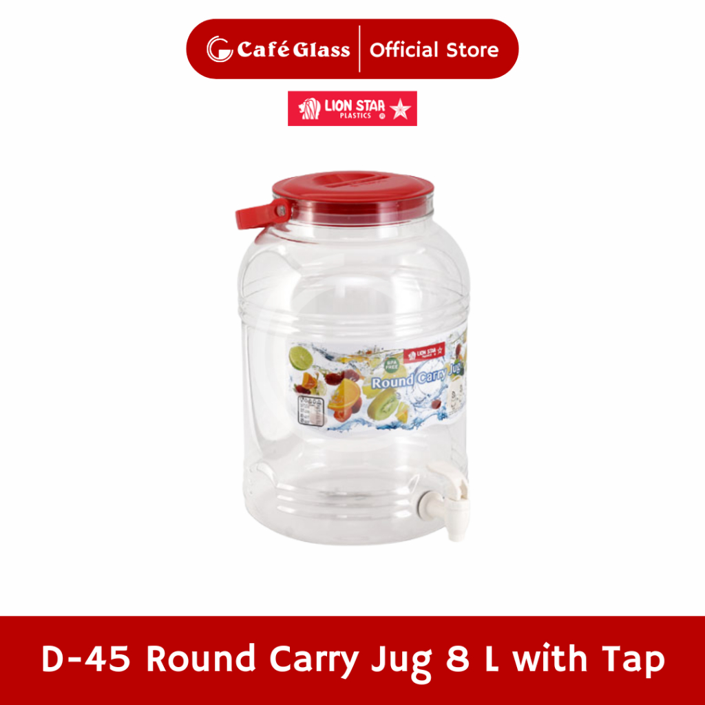 Jual WATER DISPENSER BULAT PORTABLE + HANDLE JUMBO 8L | TEMPAT AIR ES ...