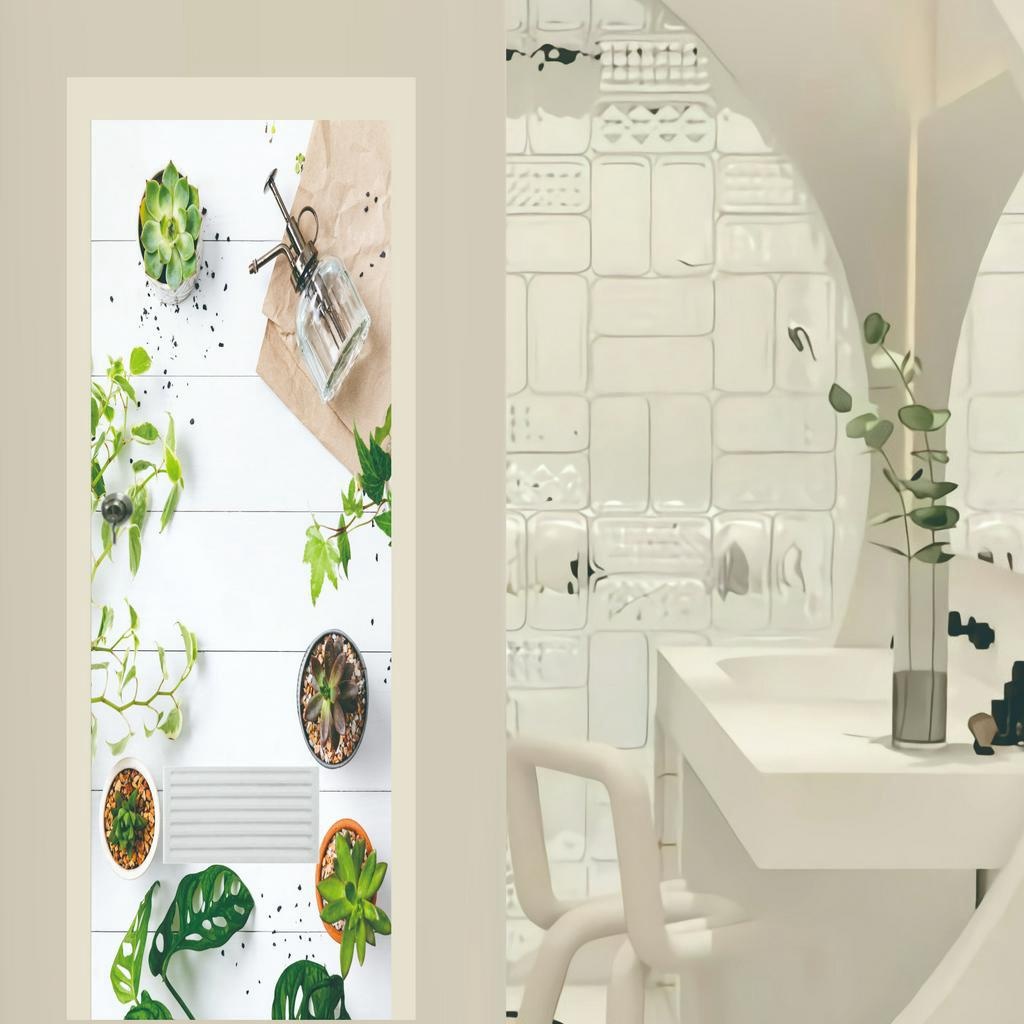 Jual STIKER Pintu Kamar Mandi Motif Aesthetic Sticker Minimalis ...