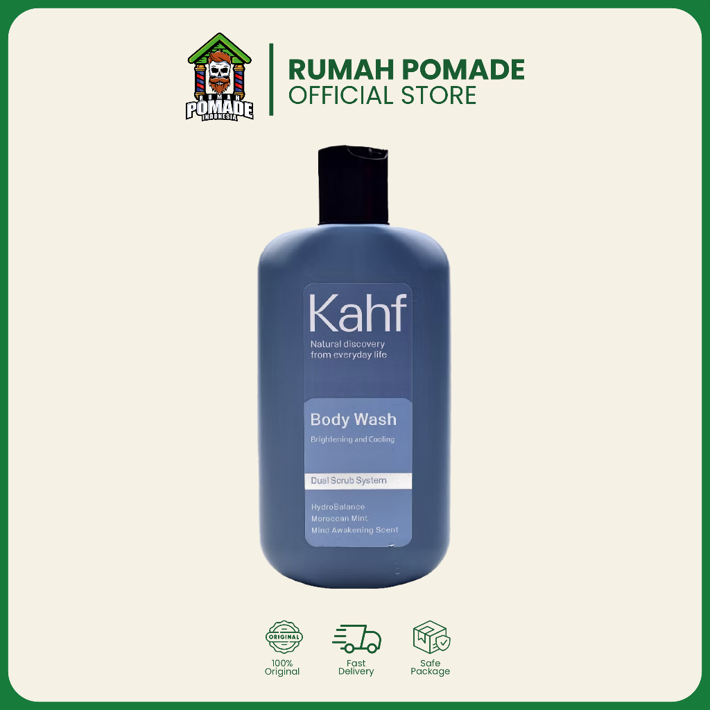 Jual Kahf Brightening and Cooling Body Wash 200 Ml - Sabun Badan Pria ...