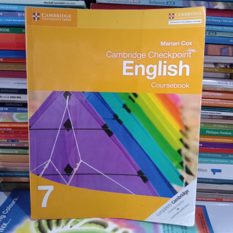 Jual CAMBRIDGE CHECKPOINT ENGLISH COURSEBOOK 7 | Shopee Indonesia