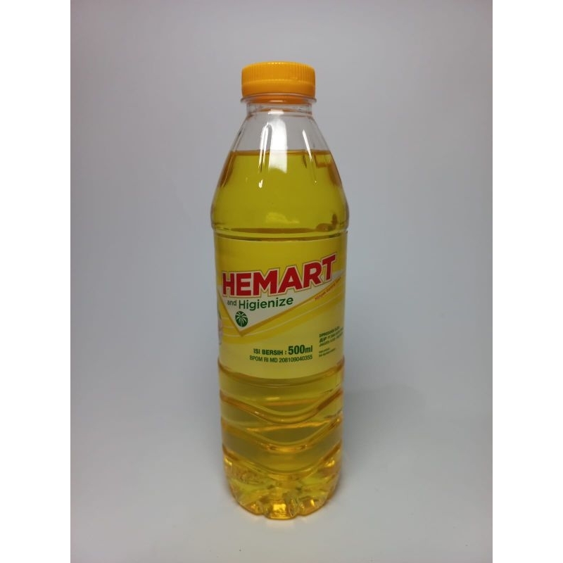 Jual MINYAK GORENG HEMART 500ML BOTOL | Shopee Indonesia